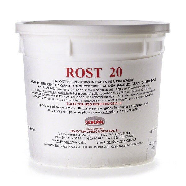 Stain Remover Rust Rost 20 | Stonetools Ltd
