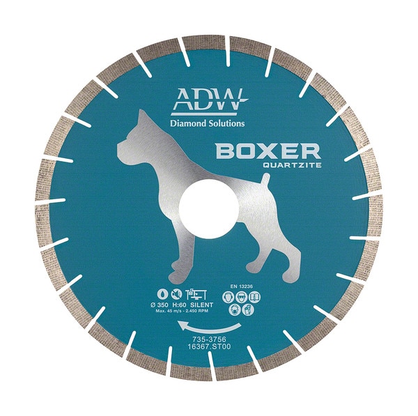 Bridge Saw Blade Quartz Granite & Quartzite ADW Boxer | Stonetools Ltd