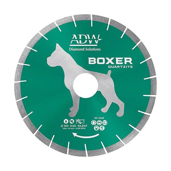 Bridge Saw Blade Quartz Granite & Quartzite ADW Boxer | Stonetools Ltd